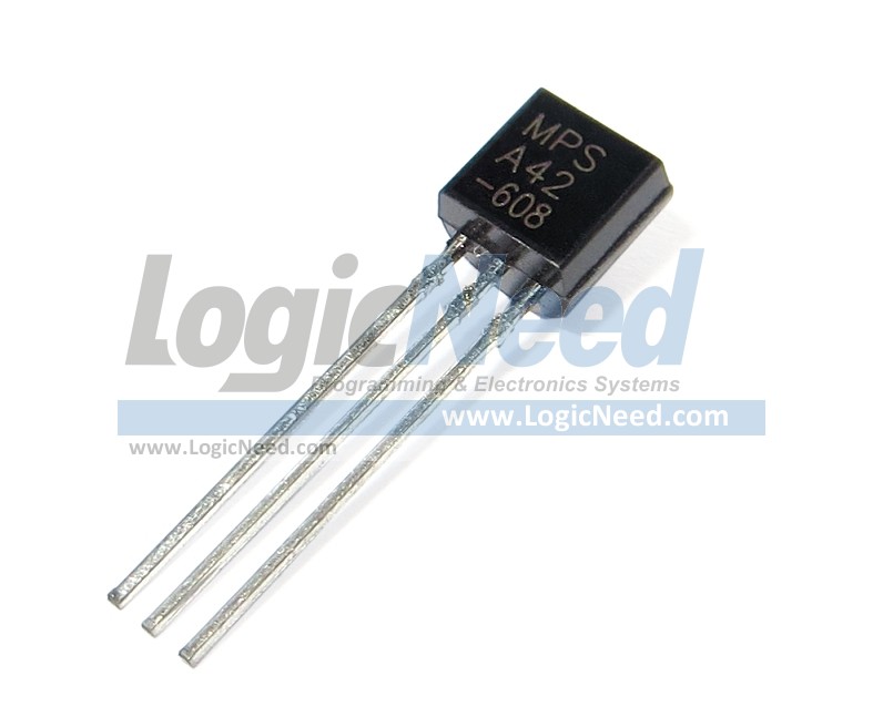 LogicNeed | MPSA42 NPN High Voltage Amplifier Transistor