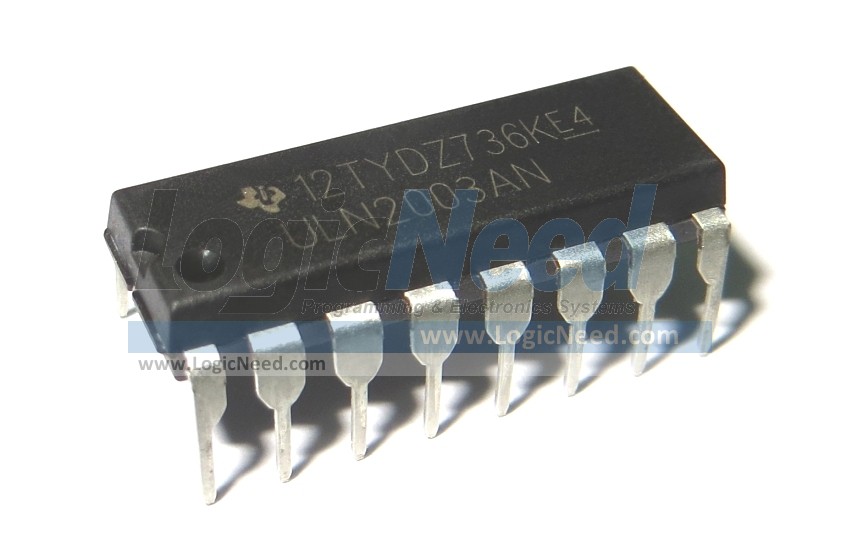 LogicNeed | ULN2003 Darlington Transistor Array
