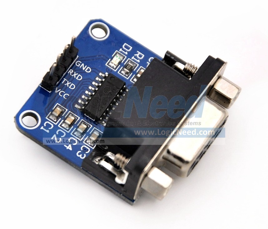 LogicNeed | Bidirectional RS232 Serial Port To TTL Converter Module