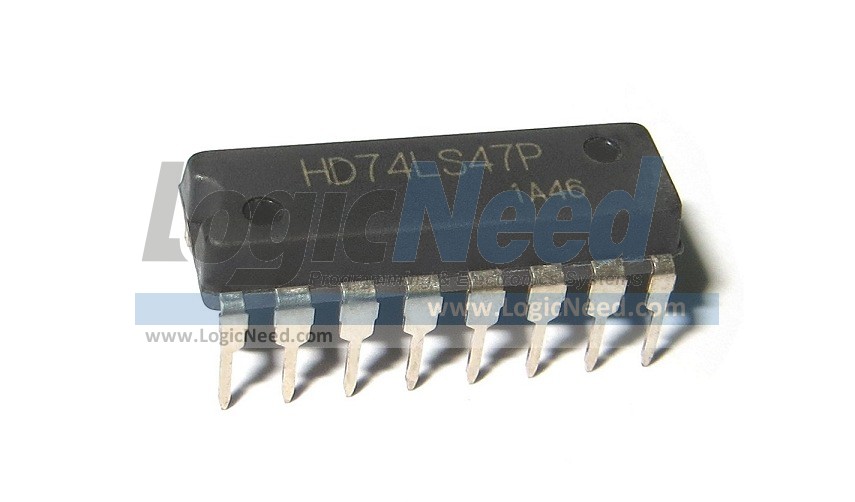 LogicNeed | 7447 BCD to 7-Segment Decoder/Driver