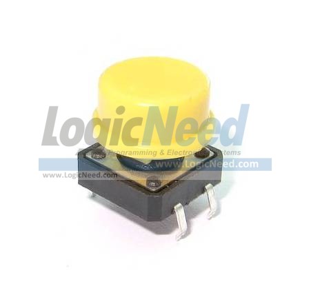 LogicNeed | Momentary Pushbutton Switch - 12mm Square With Cap