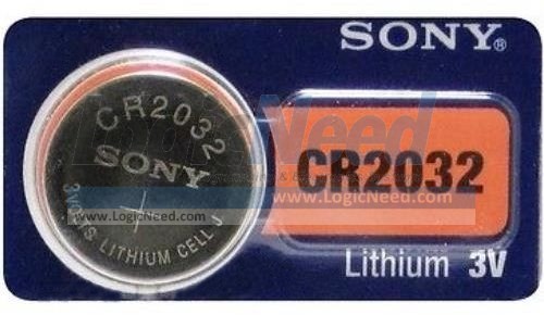 LogicNeed | Sony CR2032 Lithium Coin Battery