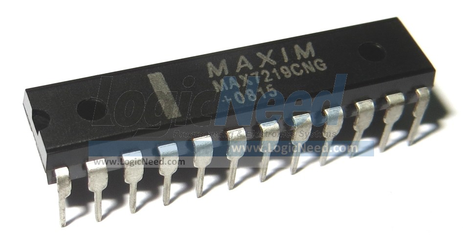 LogicNeed | MAX7219 8-Digit LED Display Drivers